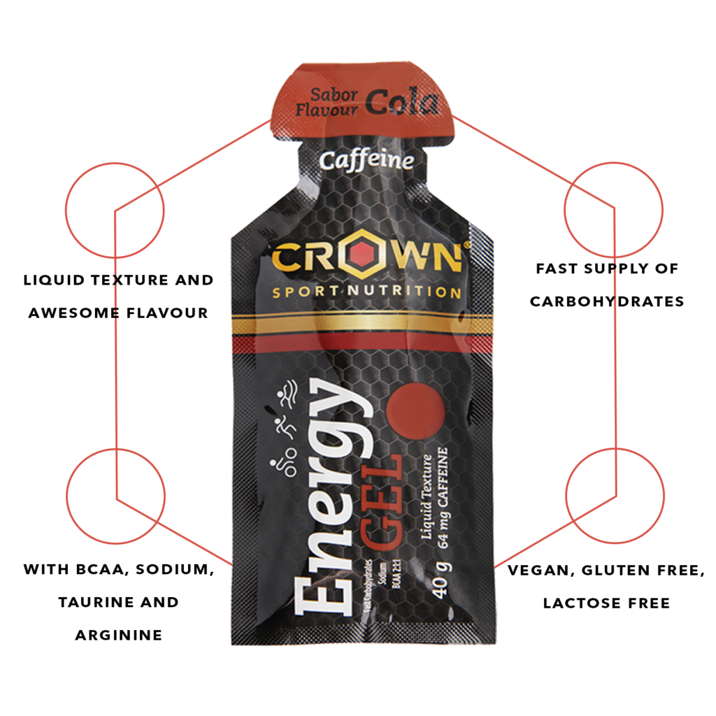 Crown Sport Nutrition, suplementación deportiva | ENERGY GEL