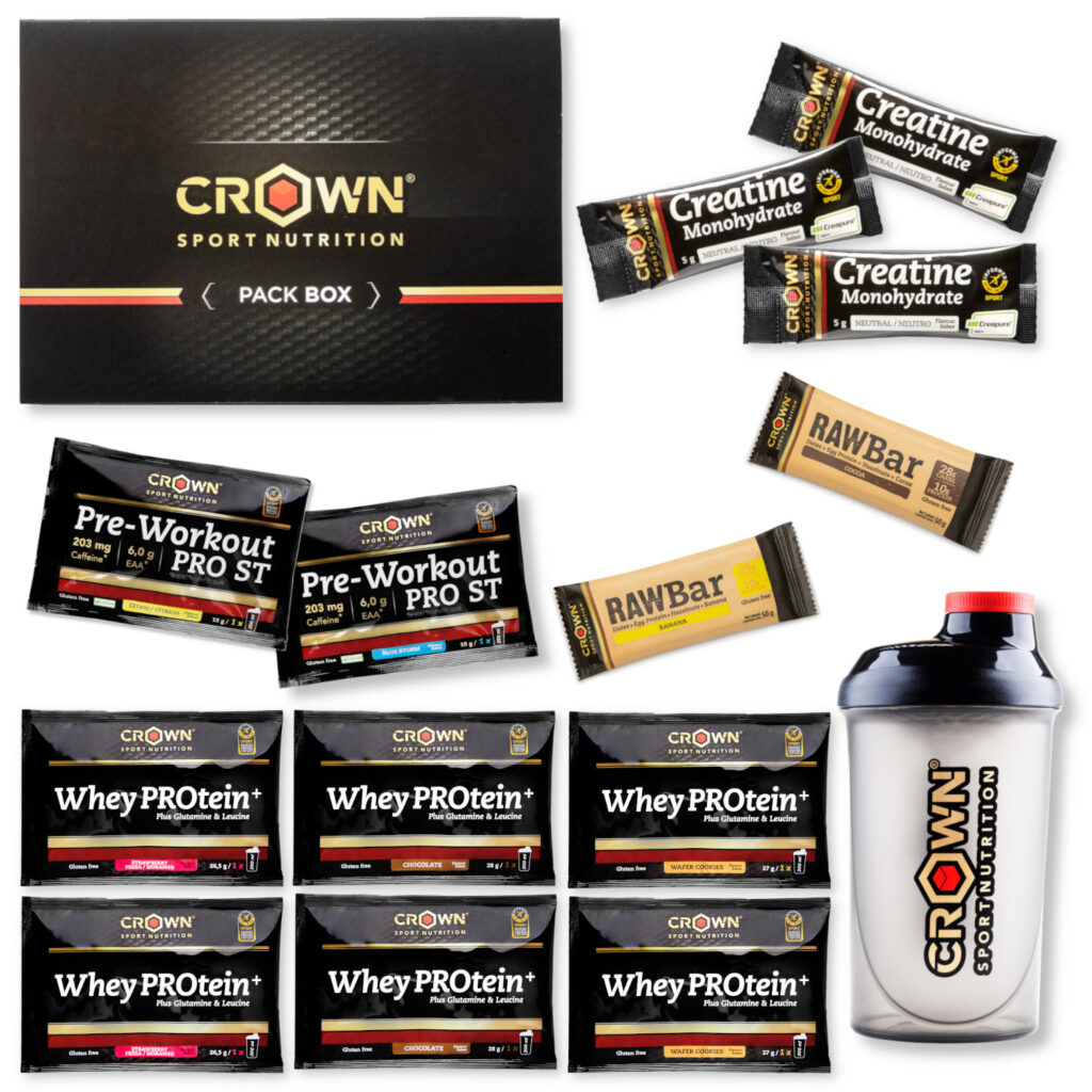PACK Gym Tester - Crown Sport Nutrition, suplementación deportiva